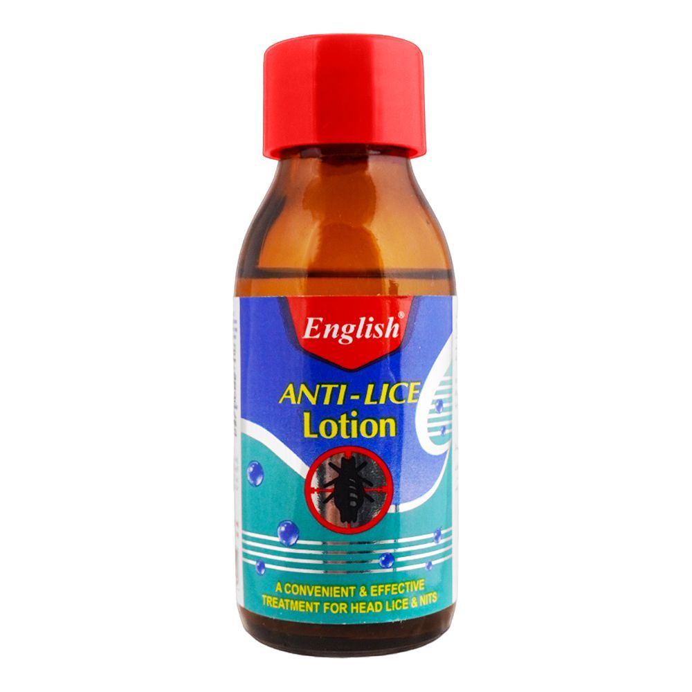 English Anti-Lice Lotion 50 ml – Lahore Basket