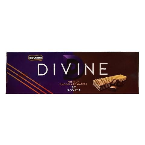 Bisconni Divine Premium Chocolate Wafers By Novita 166 gm – Lahore Basket
