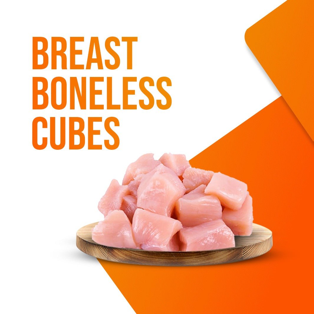 Chicken Boneless Cubes (Breast) 1 kg – Lahore Basket