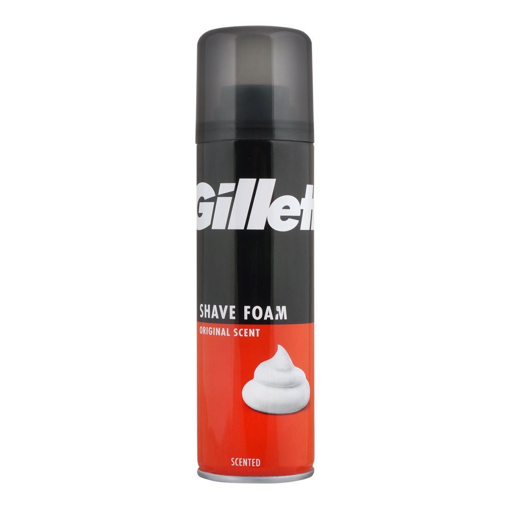 Gillette Shaving Foam Regular 200 ml – Lahore Basket