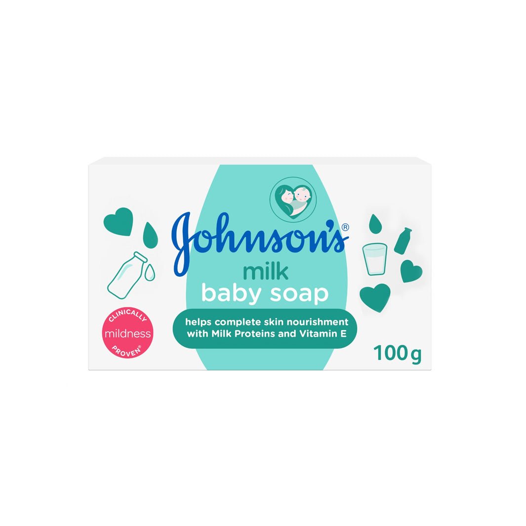 Johnsons Milk Baby Soap Bar 100 gm – Lahore Basket