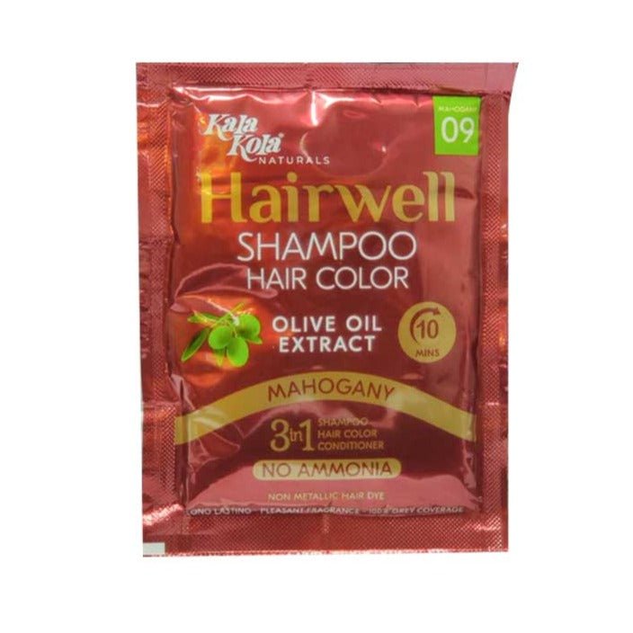 Kala Kola Hairwell Shampoo Hair Color Mahogany 09 – Lahore Basket