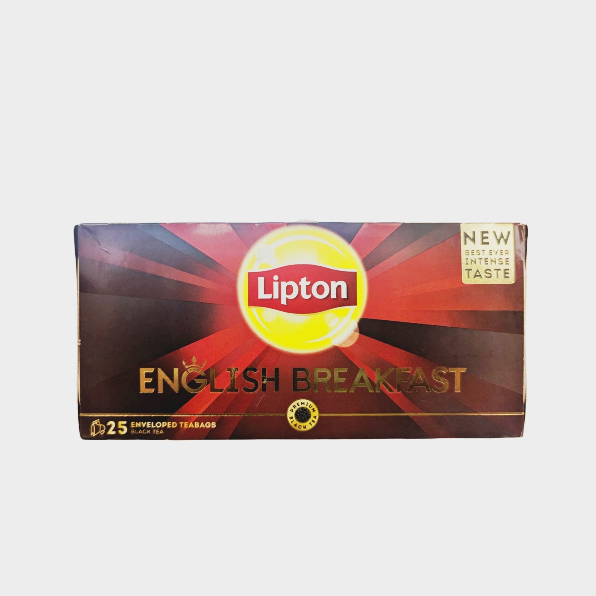 Lipton English Breakfast 25 Enveloped Tea Bags – Lahore Basket