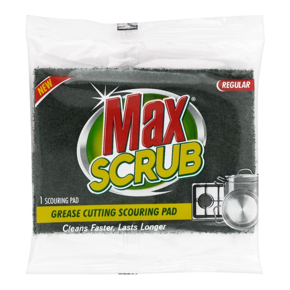 Max Scrub Grease Cutting Scouring Pad Regular 1 Pc – Lahore Basket