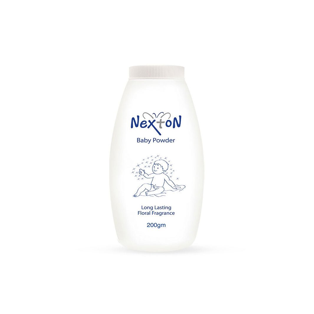 Nexton Baby Powder White 200 gm – Lahore Basket