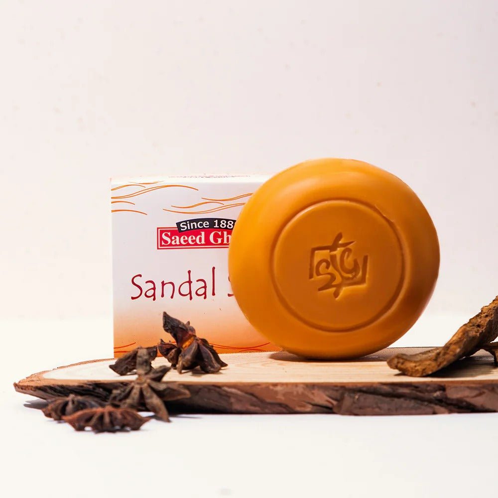 Saeed Ghani Sandal Soap 75 gm – Lahore Basket