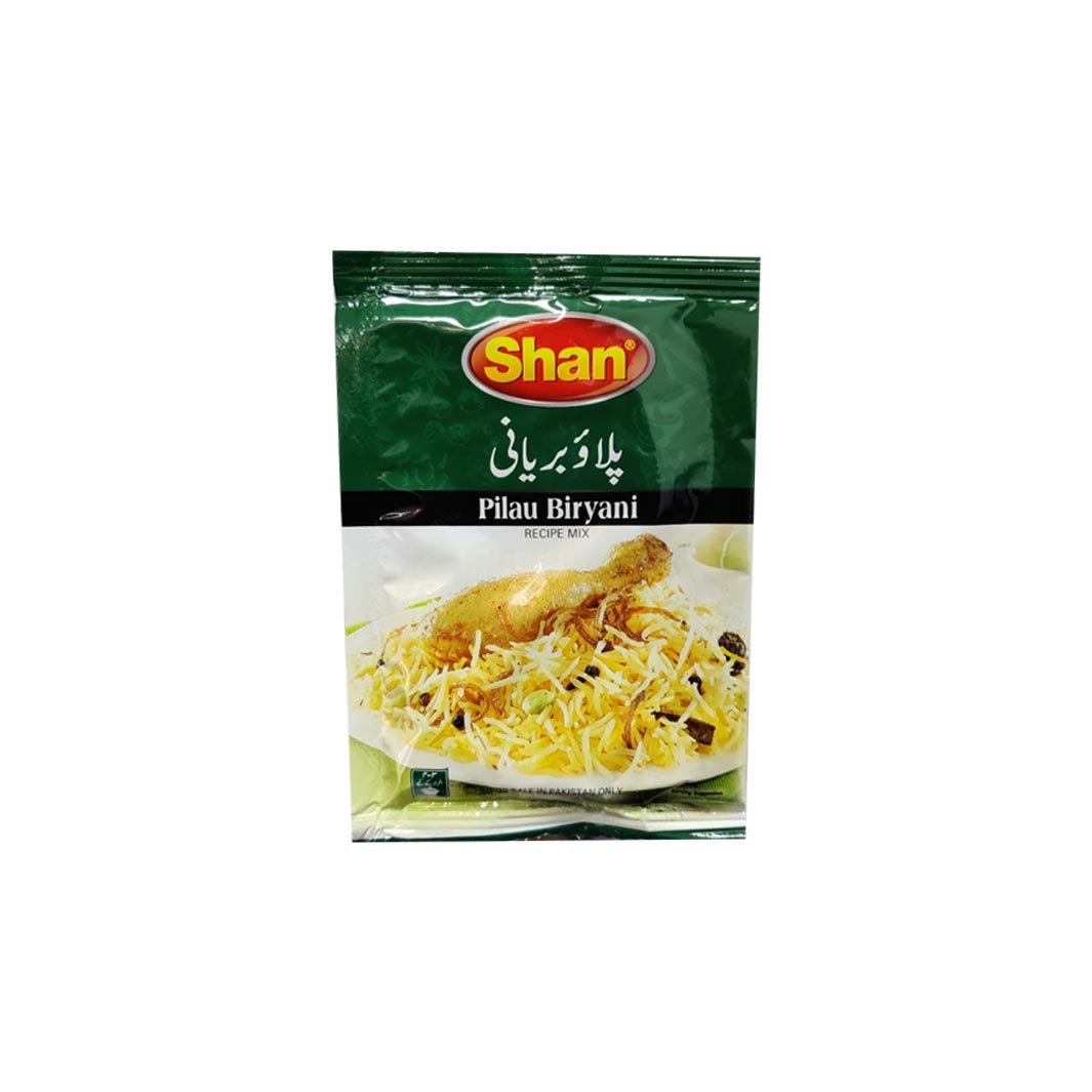 Shan Pilau Biryani Masala 25g – Lahore Basket
