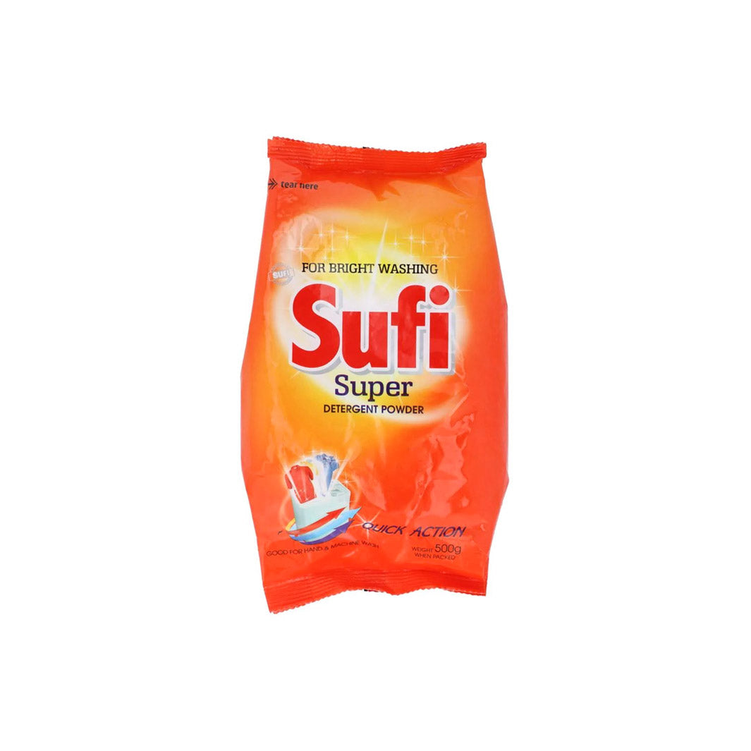 Sufi Super Detergents Powder 500 gm – Lahore Basket